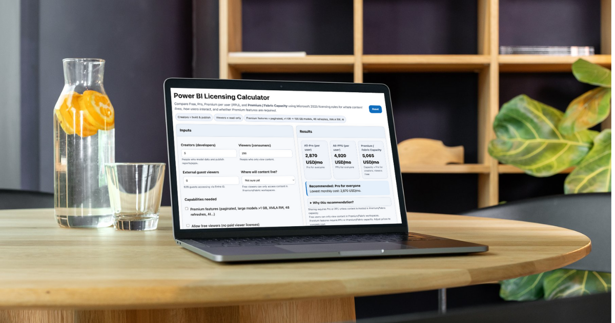 Power BI Licensing Calculator - How To Calculate