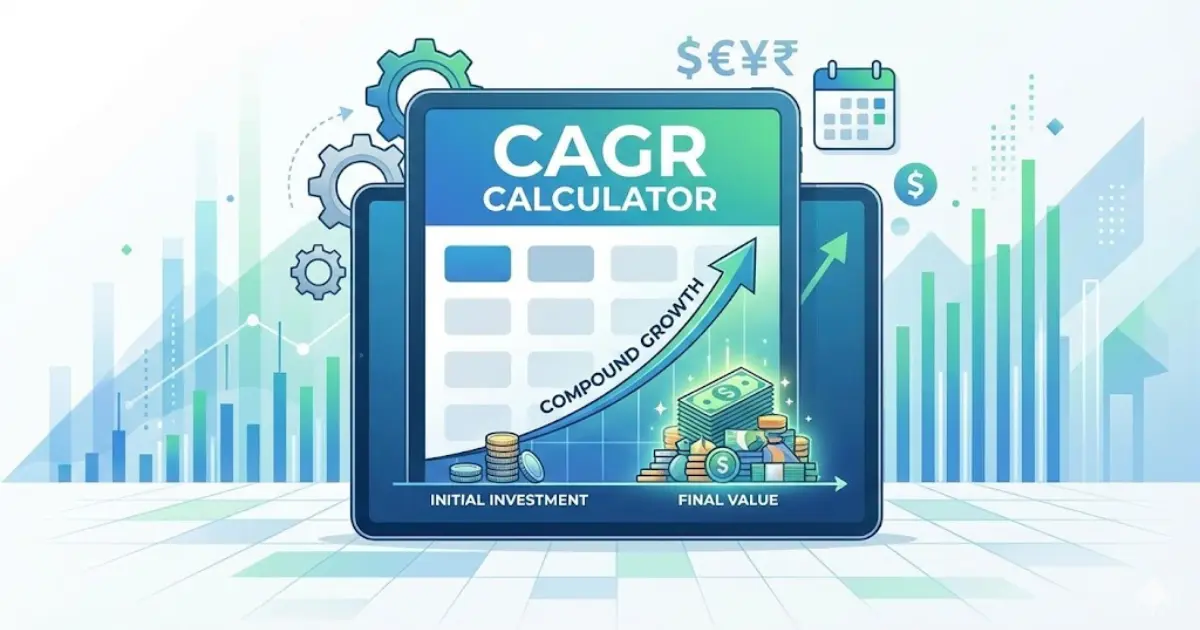 CAGR Calculator - Accurate Compounded Growth Analysis